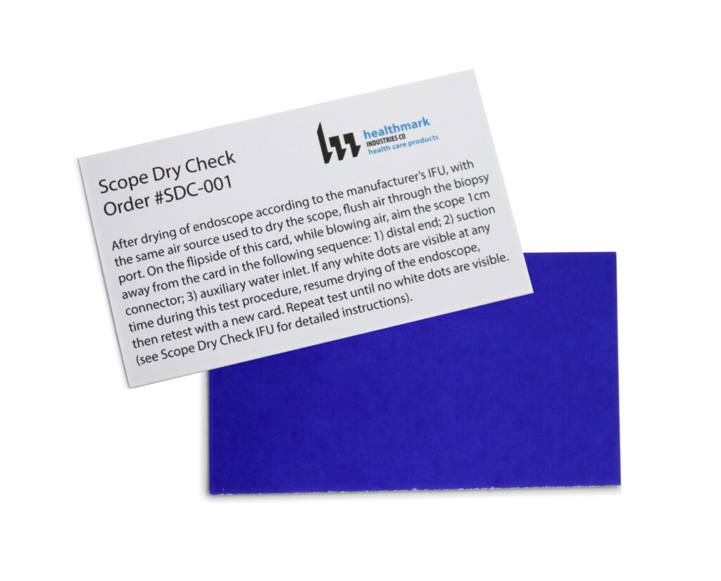 Cleaning Verification - Scope Dry Check - Healthmark Industries