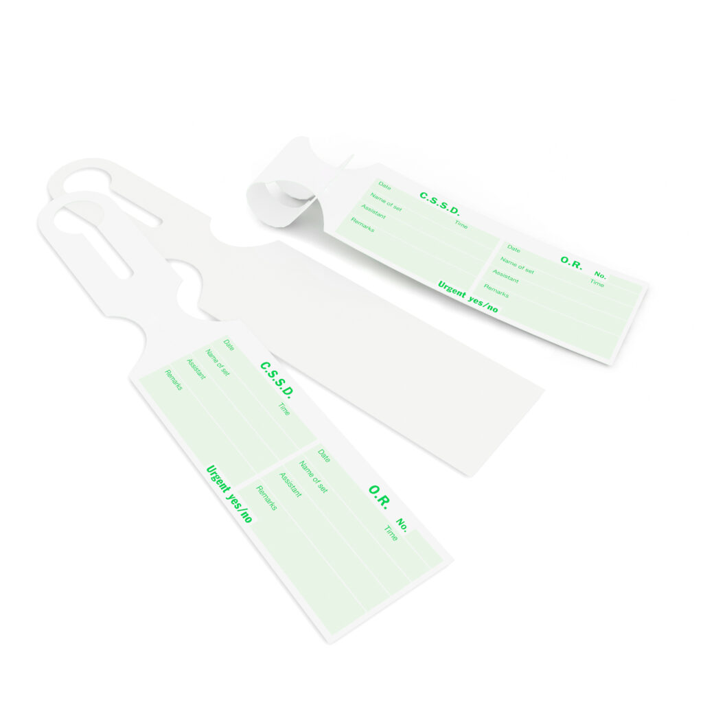 Labeling and Signage - Preprinted Tray Label - Healthmark Industries